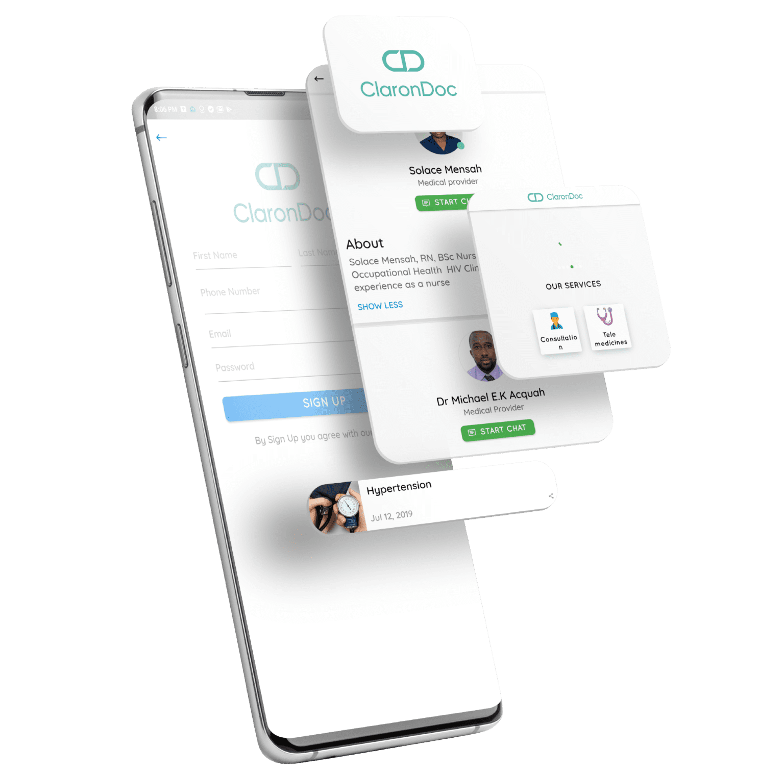 Virtual Healthcare System – Claron Health International